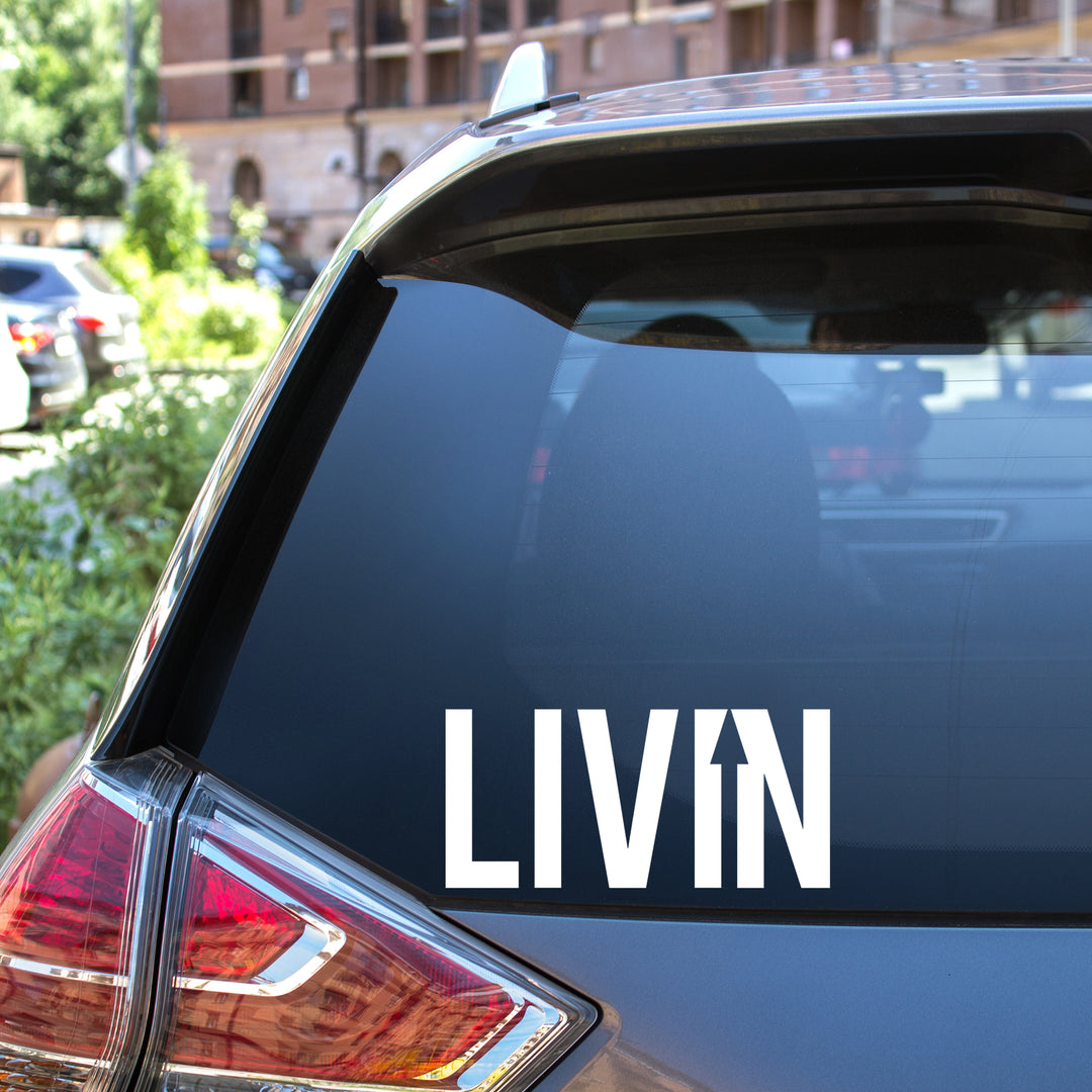 CAR STICKERS – LIVIN